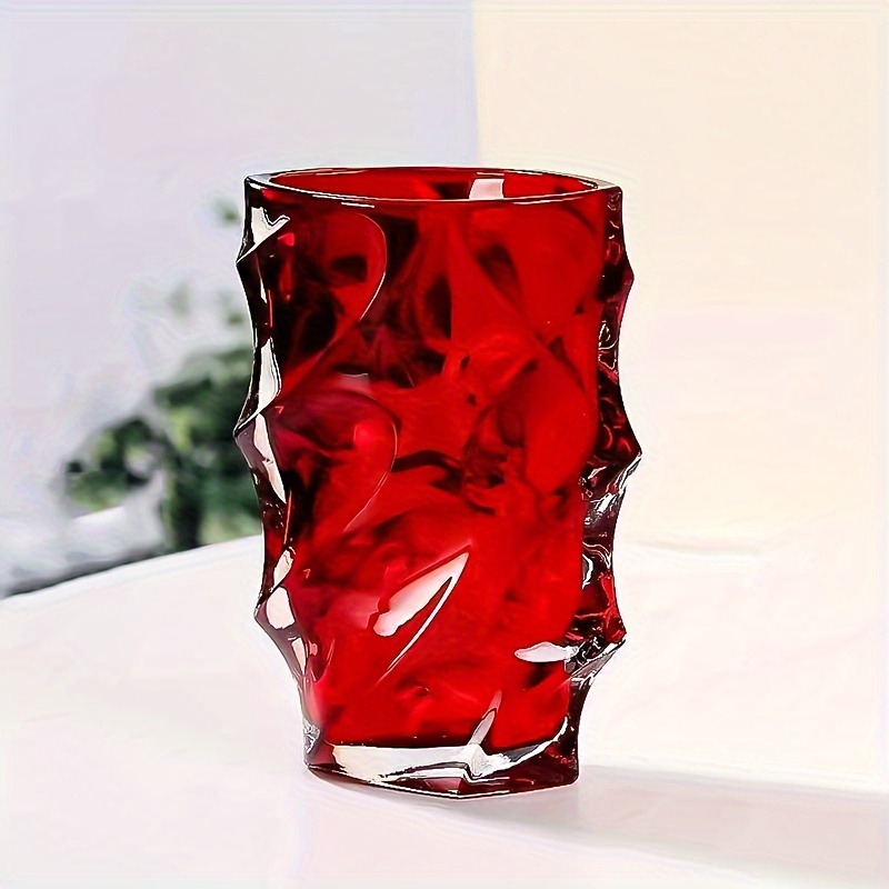 Glass Vase Ornament Vintage Premium Sense Flower Vase Dried - Temu ...