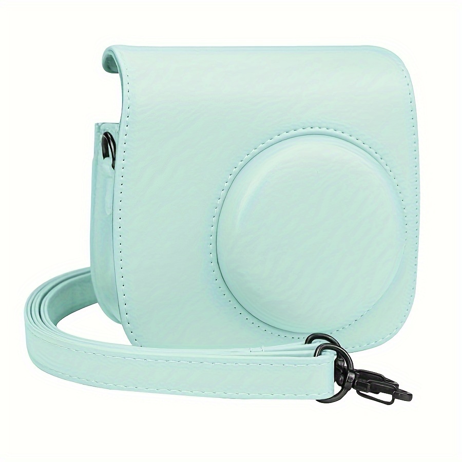 Pu Leather Case Instant Camera Protective Case Fujifilm - Temu United ...