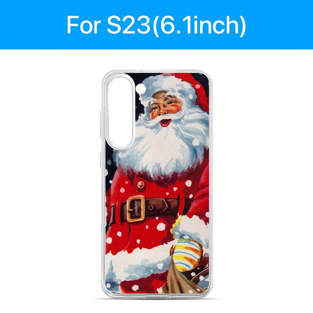 Cartoon Weihnachtsmann Handyhülle, Geeignet Für Samsung Galaxy S23/fe/plus/ultra, Galaxy S22 ...