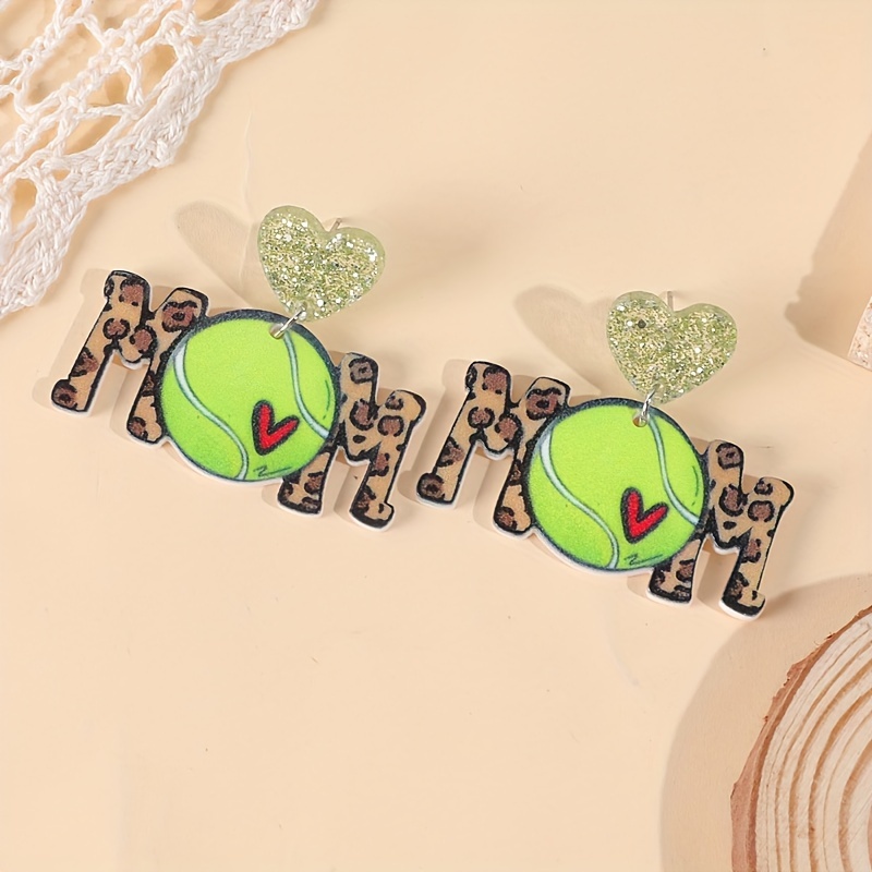 Mom Soccer/ Basketball/ Volleyball/ Football/ Baseball Decor - Temu ...