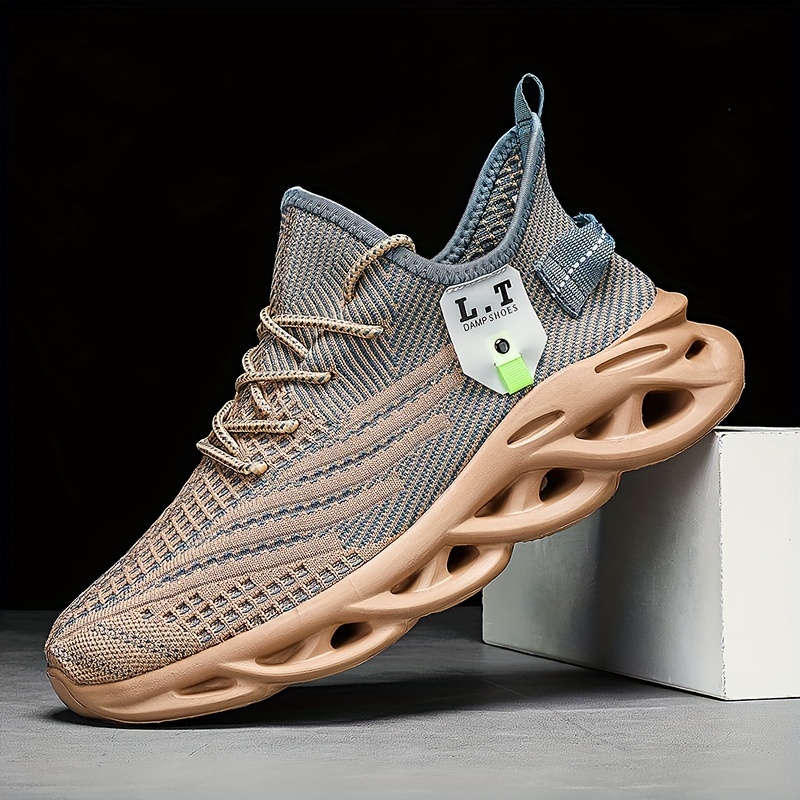 Mens Blade Sneakers Lightweight Sneakers Athletic Shoes Breathable Lace ...