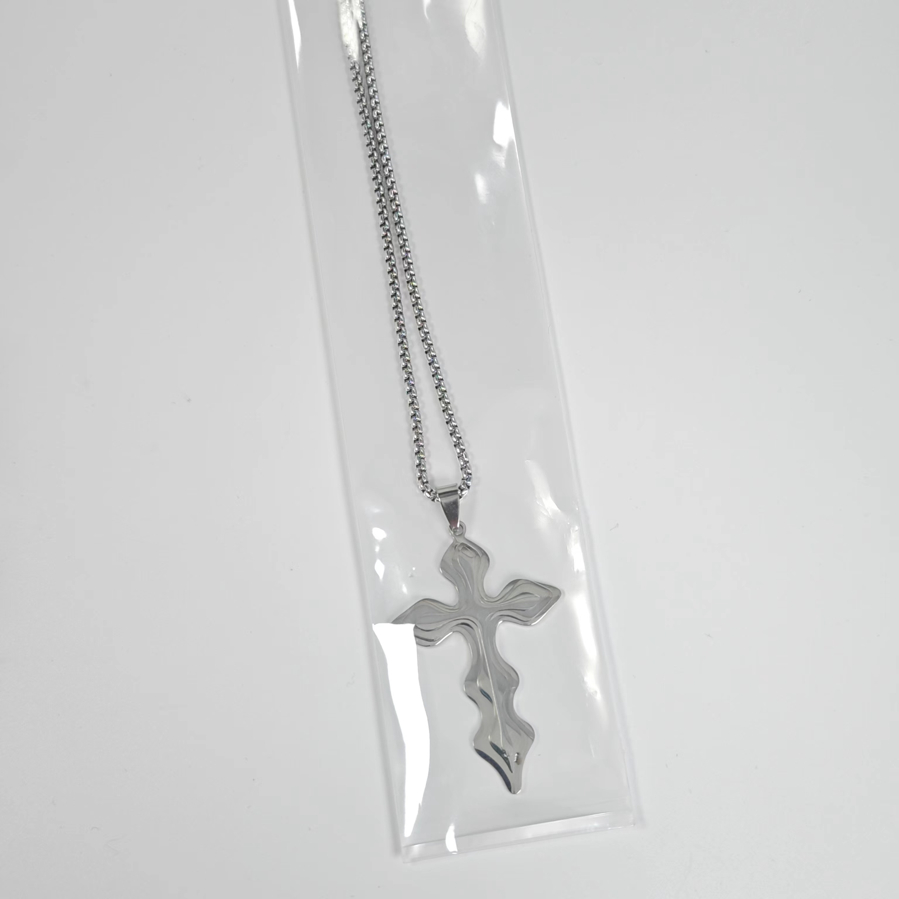 Titanium Steel Cross Pendant - Temu Ireland