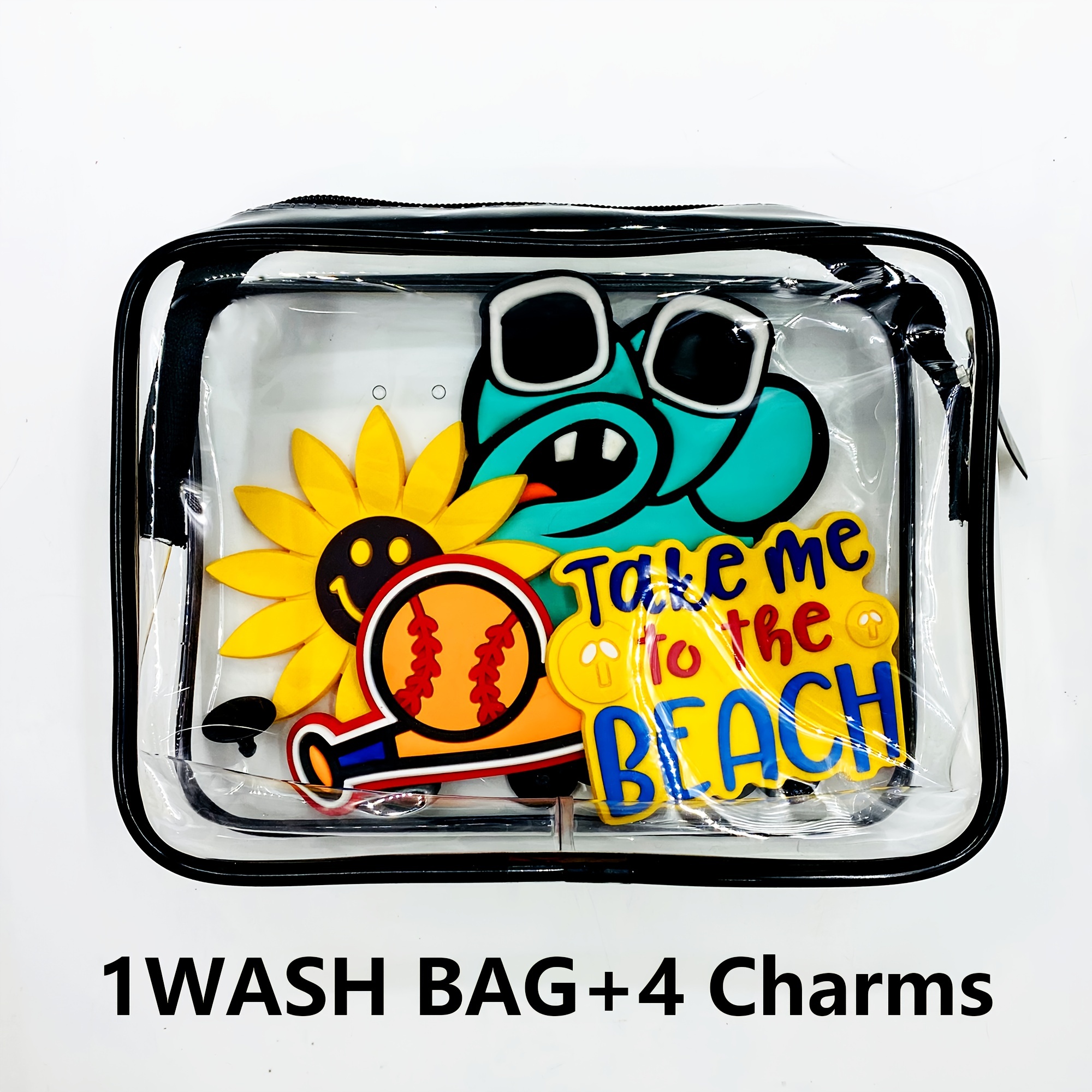 Waterproof Transparent Inner Pocket Set Beach Bag Accessory - Temu Norway