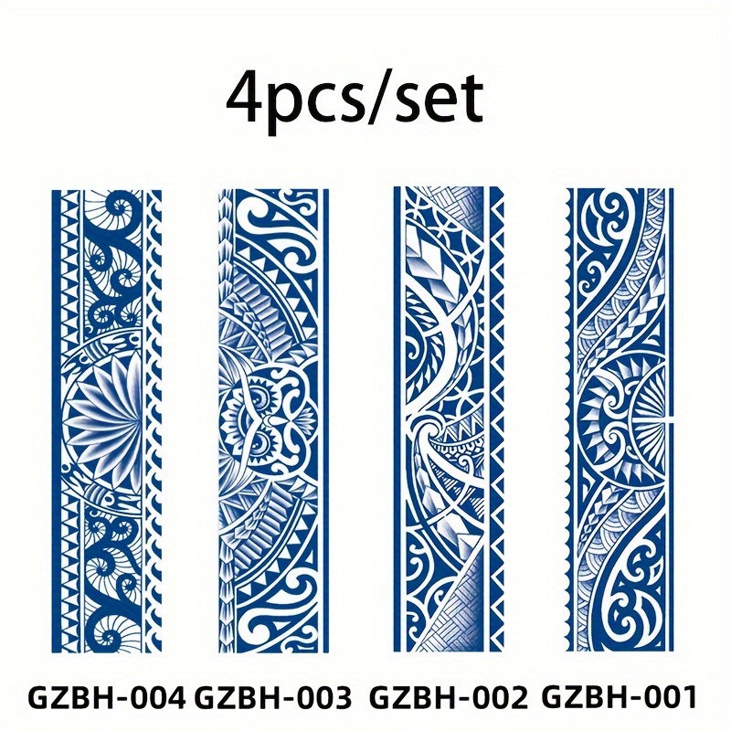 Armband Waterproof Temporary Tattoo Sticker Arm Shoulder - Temu Canada