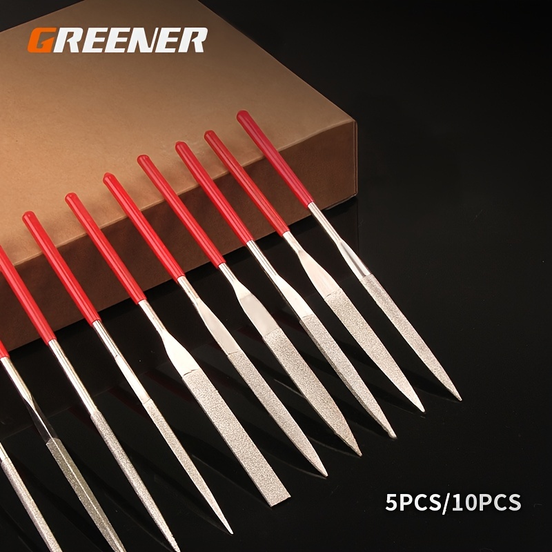 10pcs Mini Diamond Needle File Set Small Metal - Temu New Zealand