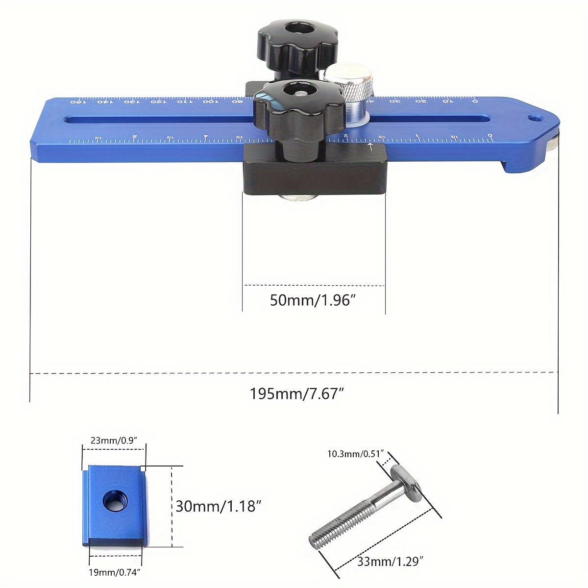 Thin Rip Jig Table Saw Jig Woodworking Feather Board Making - Temu