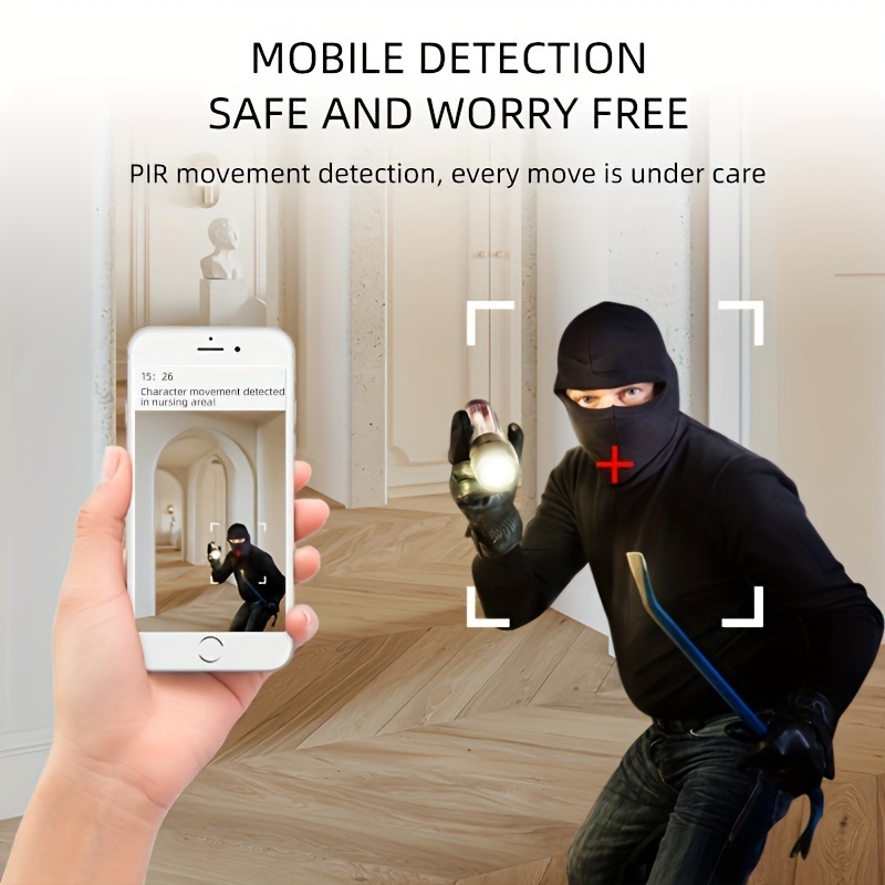1pc A3 미니 카메라 지능형 Hd 야간 투시경 무선 Wifi 원격 감시 카메라 홈 보안 패밀리 모니터 양 Temu
