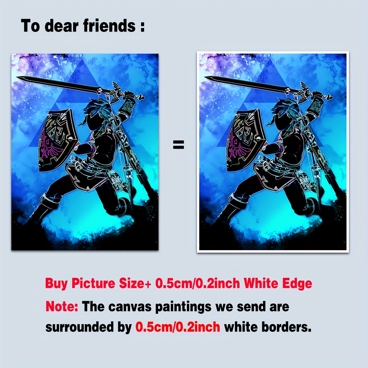 Canvas Poster Cartoon Art Anime Game Posters And Prints - Temu