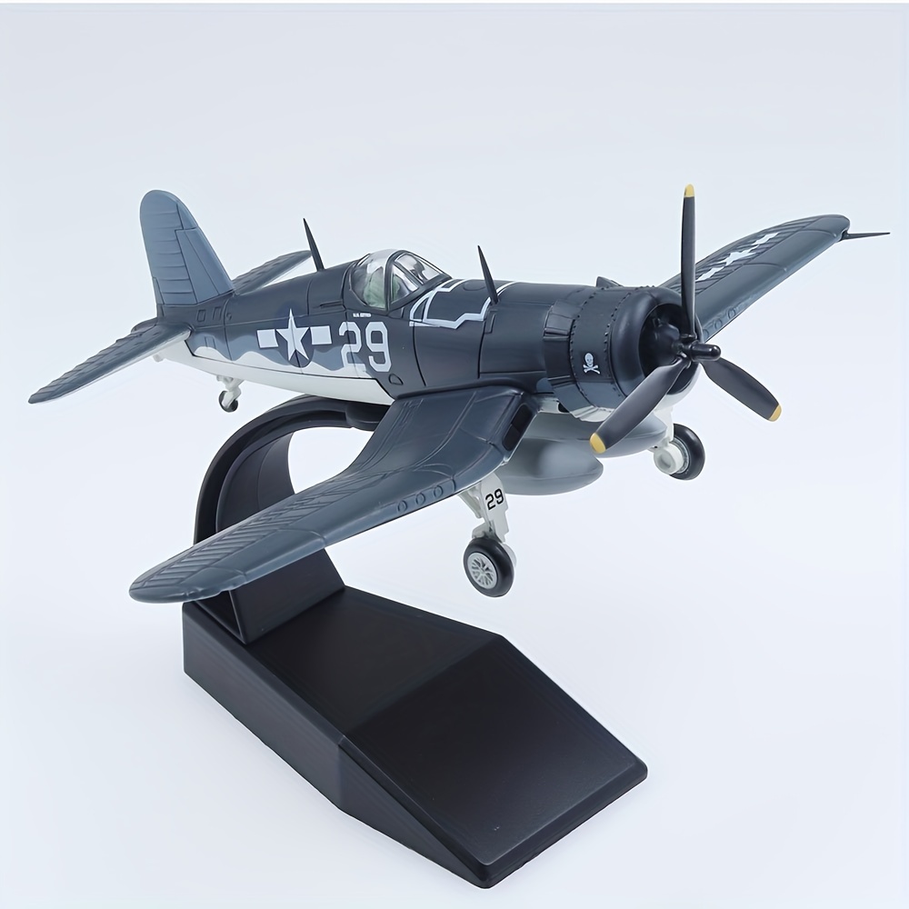 1/72 F4u Fighter Diecast Plane Model Military Airplane - Temu