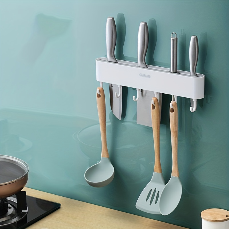 Wall Mounted Knife Block Knife Holder Free Punching Kitchen - Temu Ireland