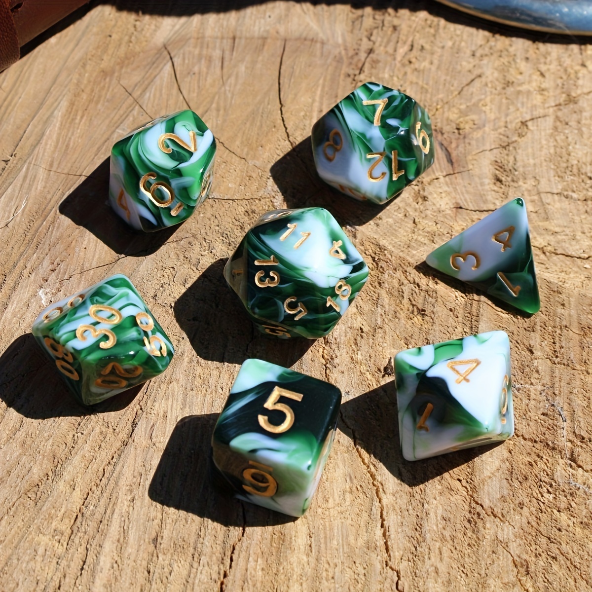 7個セットのマー トダイステーブルゲームRPGダイスセット、パーティー用 - Temu Japan