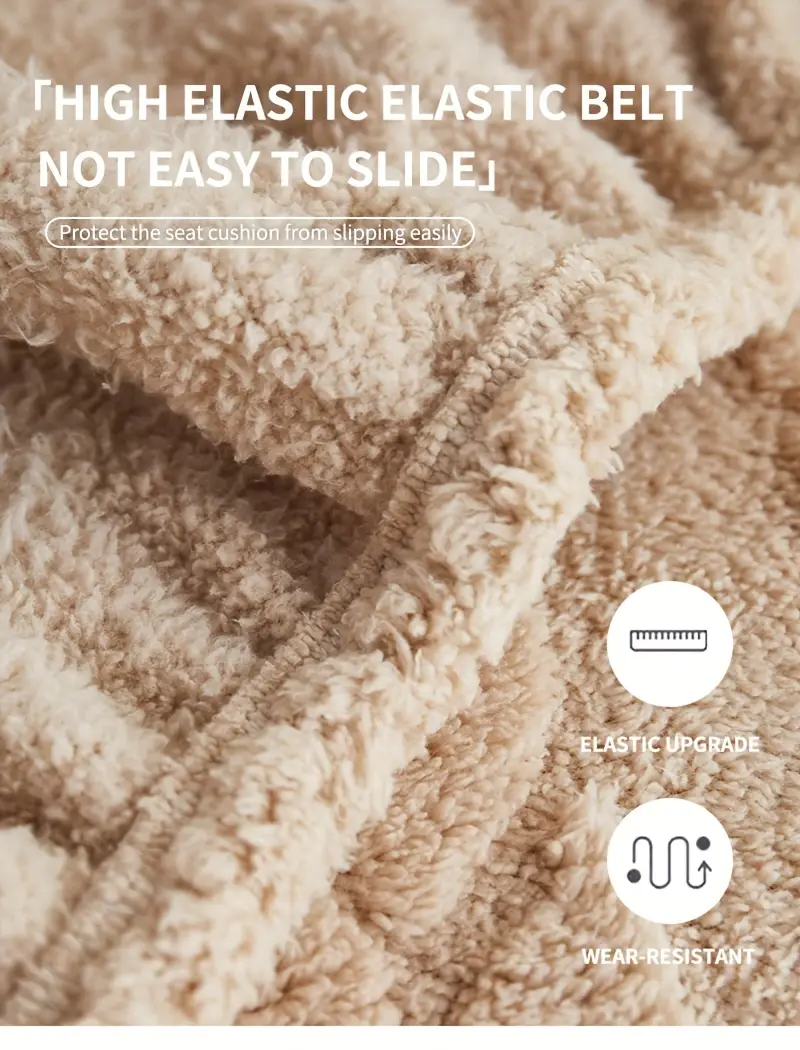 Plush Jacquard Sofa Slipcover Winter Warm Thick Plush Sofa - Temu Plush Jacquard Sofa Slipcover Winter Warm Thick Plush Sofa - Temu