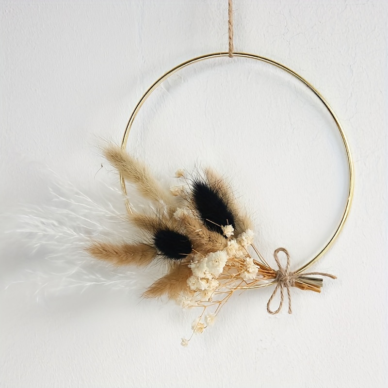 Handmade Wreath, Dried Flower Wreath Party Cake Topper-wall Wreath ...