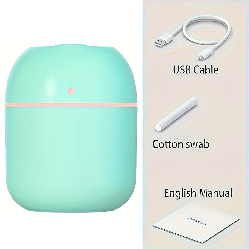 Portable Mini Air Humidifier Spray Silent Scented Diffuser - Temu New ...