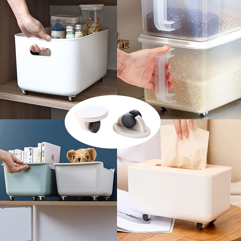 Self Wheels Small Stick Wheels Mini Fixed Casters - Temu