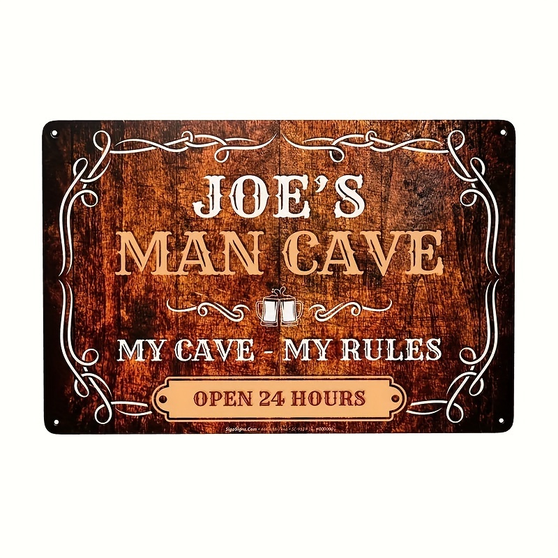 Metal Sign Garage Sign Man Cave Wall Decor For Men What - Temu