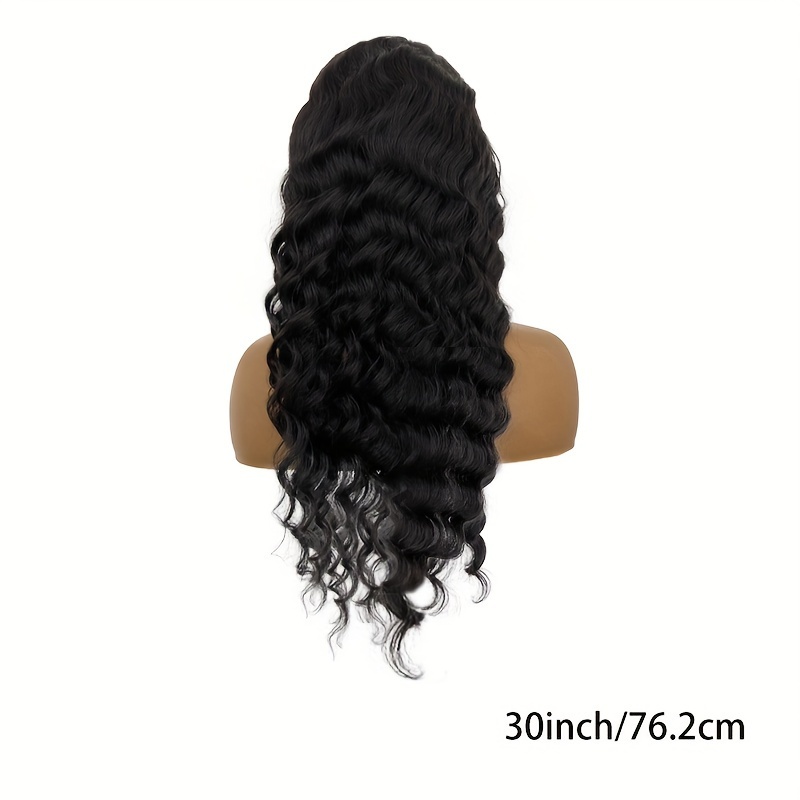 13x6 Deep Wave Lace Front Wigs Human Hair Pre Plucked Deep - Temu ...