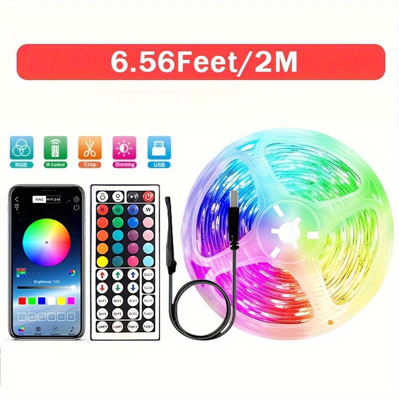 Led Strip Light Tv Led Backlight Usb Rgb 5050 Color Strip - Temu United ...