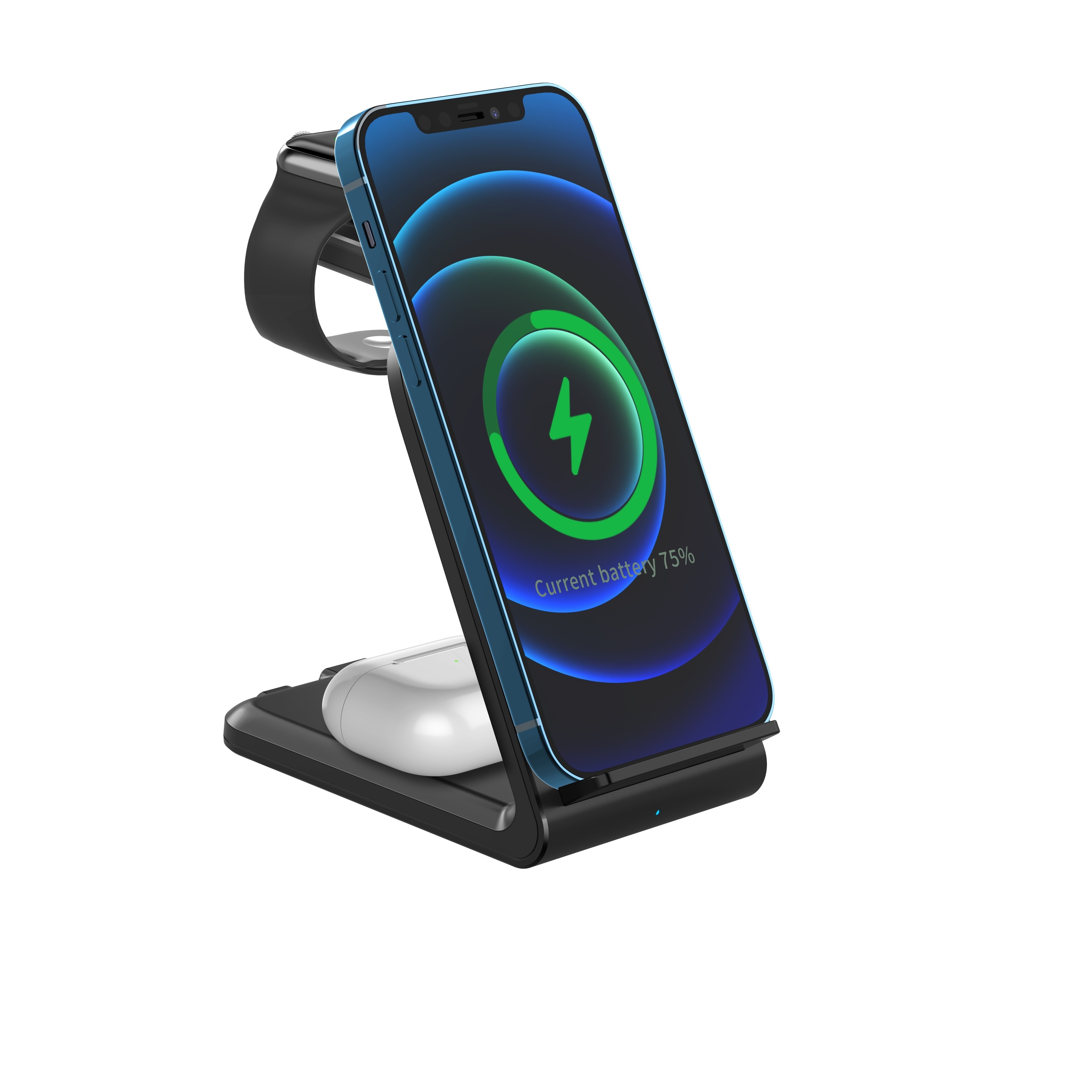 Charger Station Iphone Multiple Devices 3 In 1 Fast Wireless - Temu ...