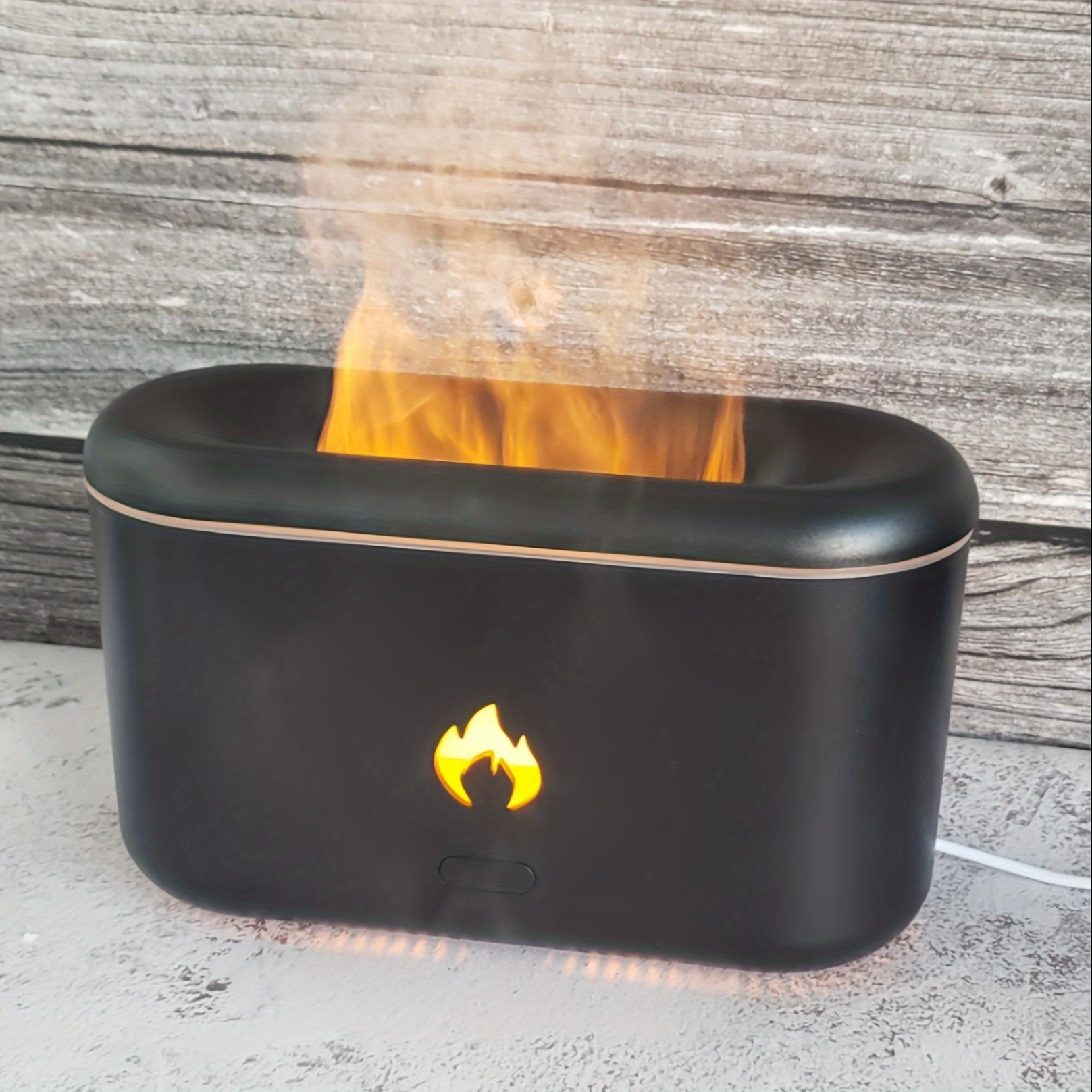 Youth Version Flame Aromatherapy Diffuser Water Capacity - Temu Canada