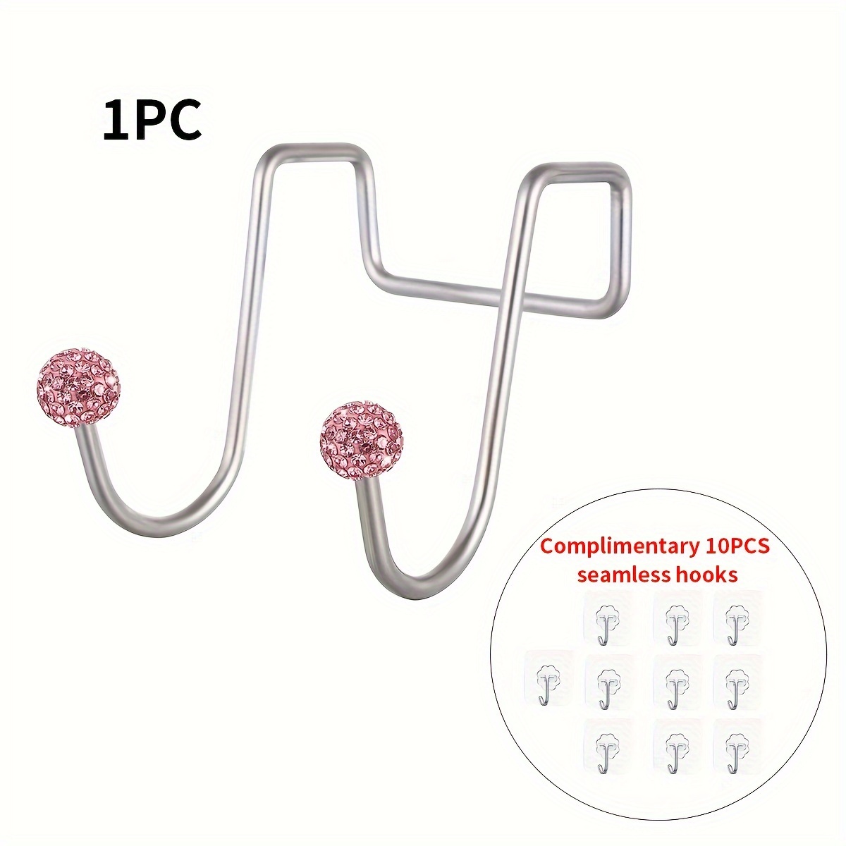 Decorative Stainless Steel S shaped Hook Bedside Cabinet - Temu United ...