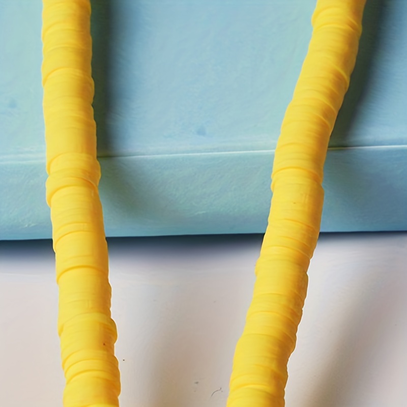 Polymer Clay Beaded Bracelet Handmade Prue Color Link Chain - Temu Ireland