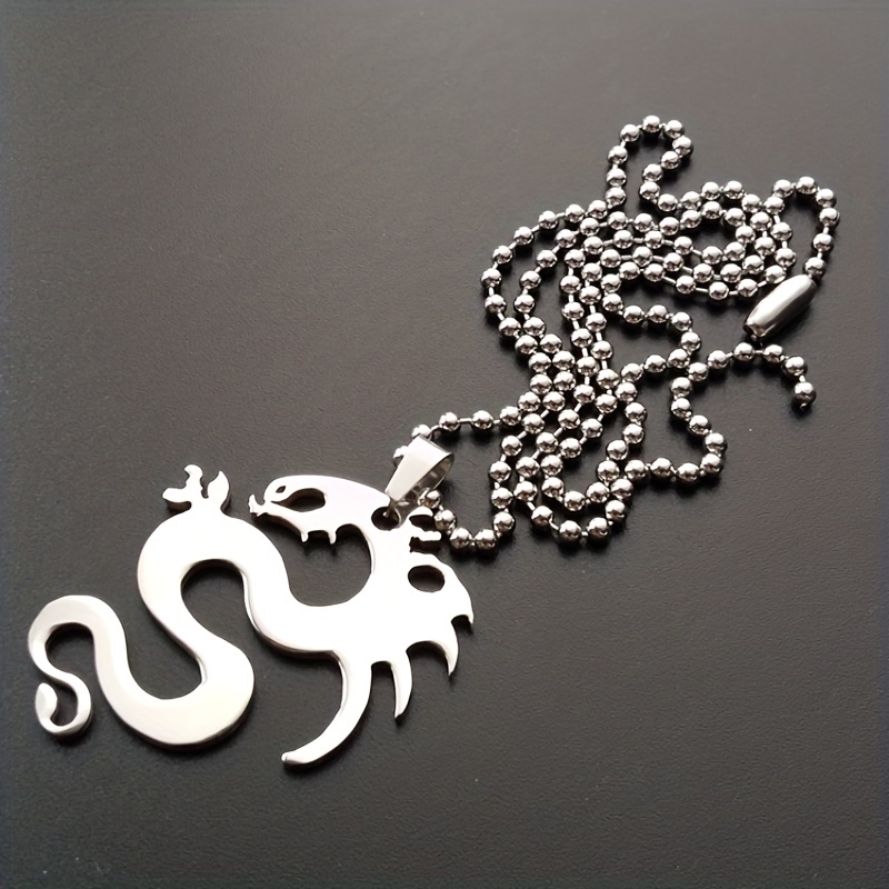 Men's Necklace Titanium Steel Pendant,stainless Steel Girls Sweater ...