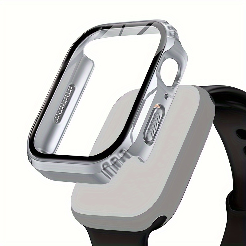 Protective Glass+cover Iwatch Screen Protector Case - Temu United Kingdom