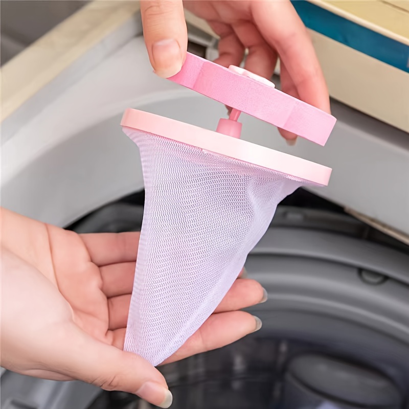 Washing Machine Filter Bag Plum Cleaning De floating Lint - Temu ...