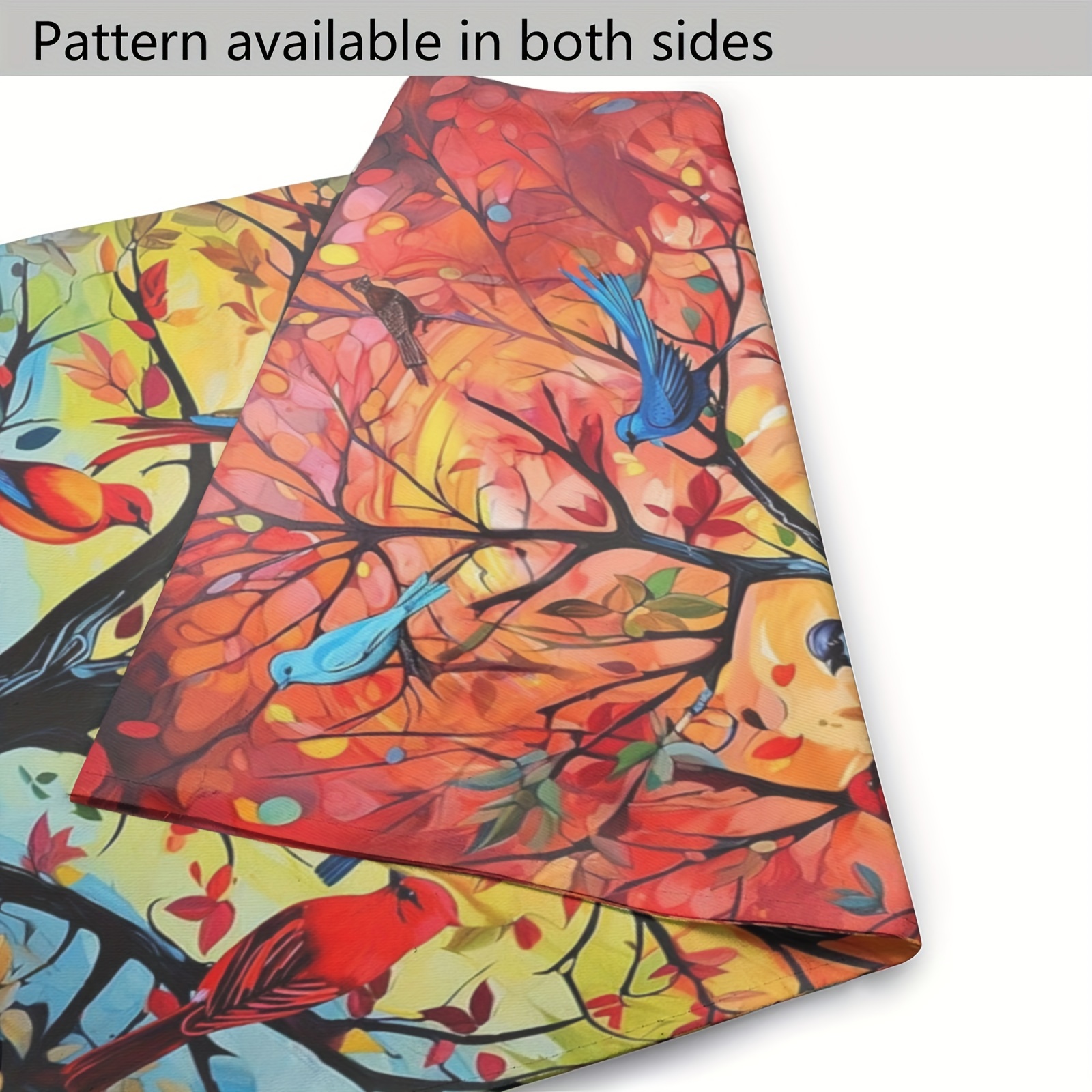 Tree Birds Garden Flags Double Sided Decorative Yard Flags - Temu