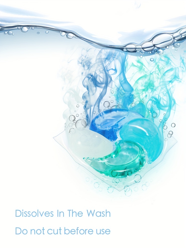 4 In1 Laundry Detergent Soap Pods Multipurpose Fragrant - Temu