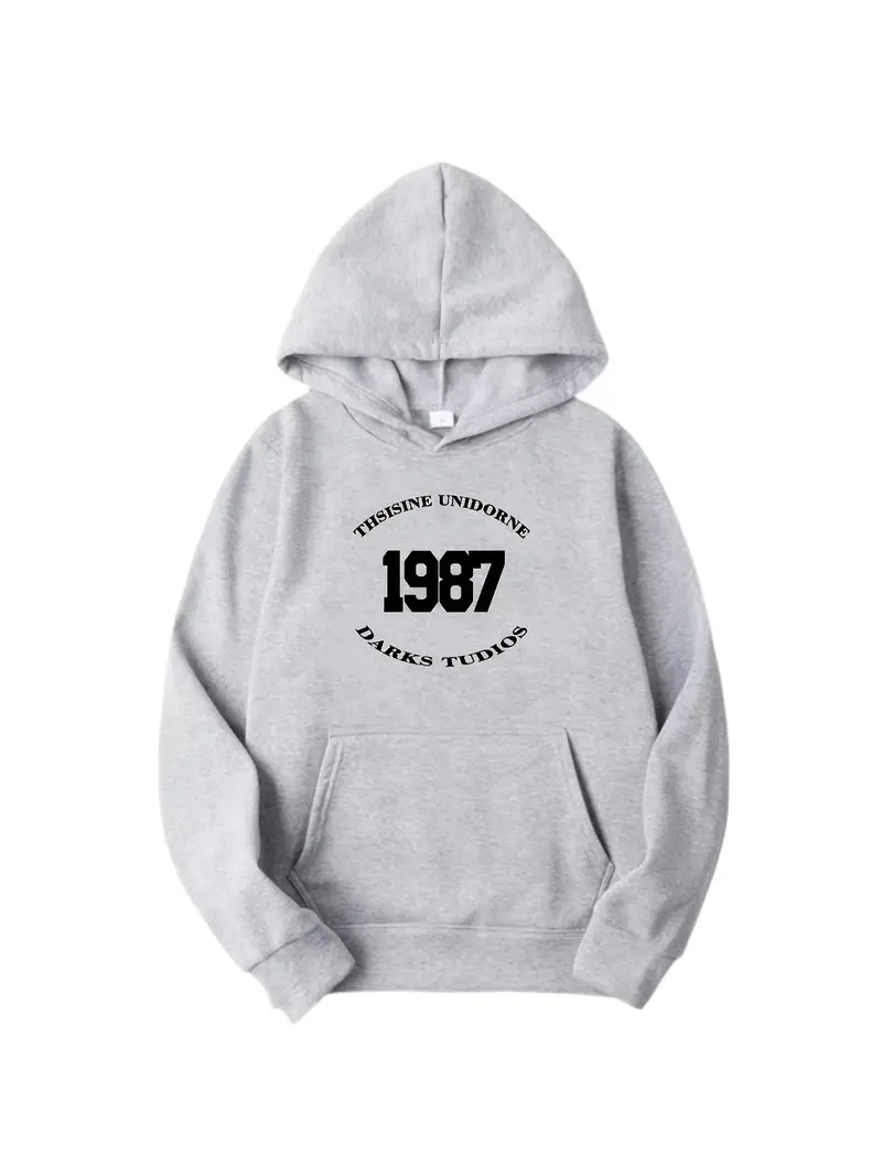 Mens Hoodie Long Sleeve Hooded Sweatshirt Pocket Temu Australia