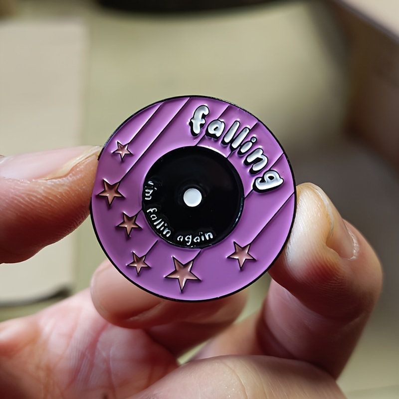 Musical Badge " Falling " Lyrics Inspired Brooch Enamel Pin - Temu ...
