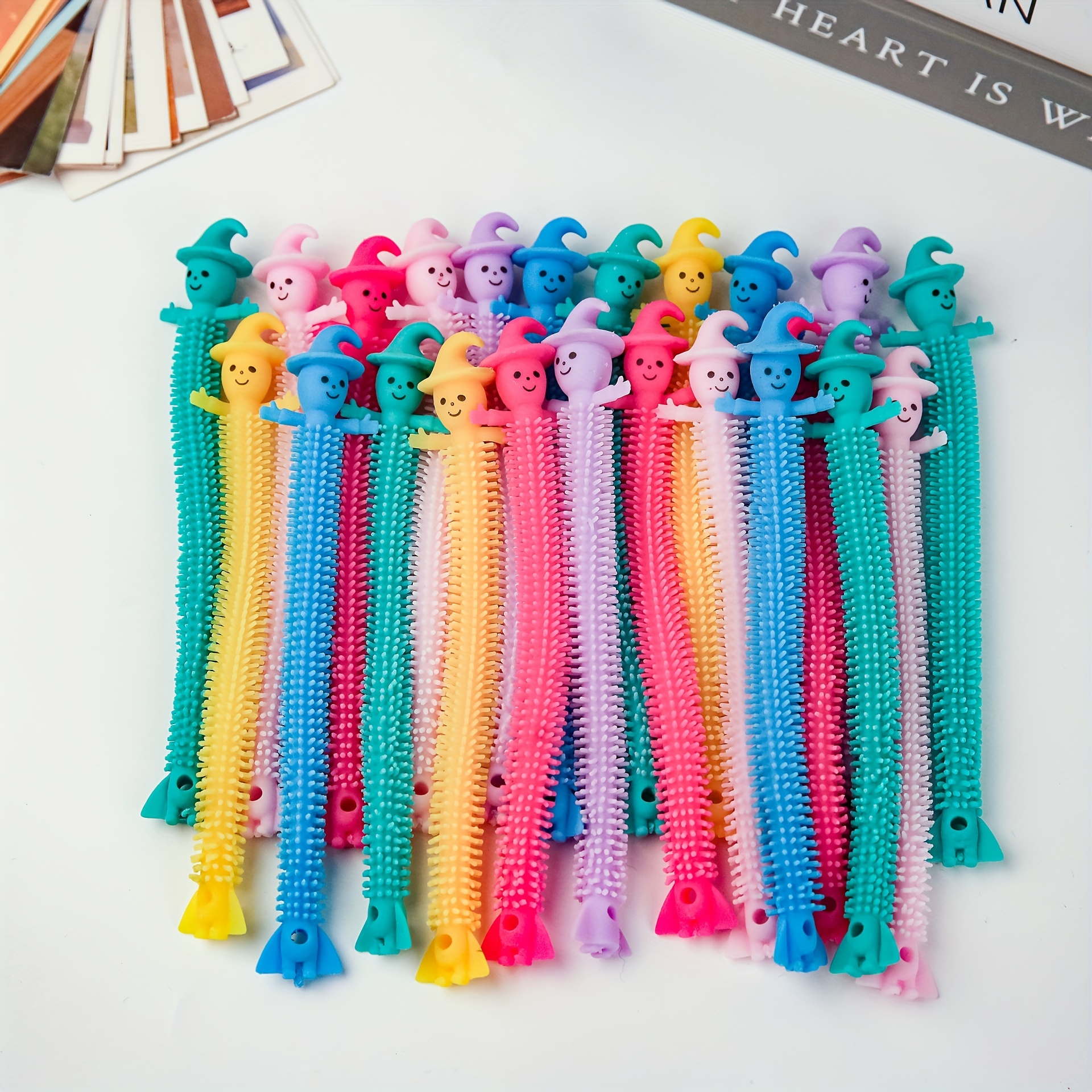 Sensory Toys Pack Halloween Pumpkin Bat Stretchy Strings - Temu New Zealand