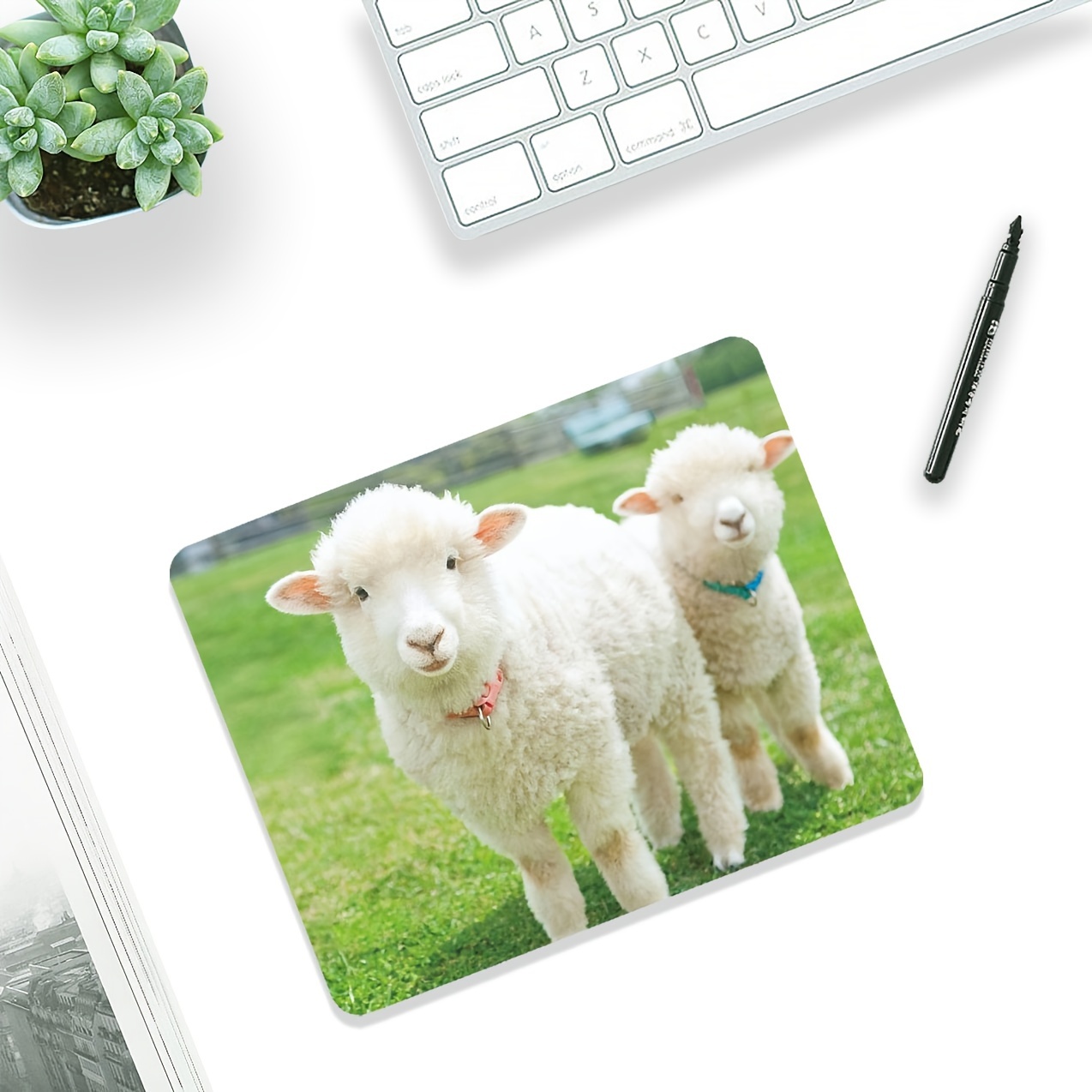Rectangular Lamb Mouse Pad - Electronics - Temu