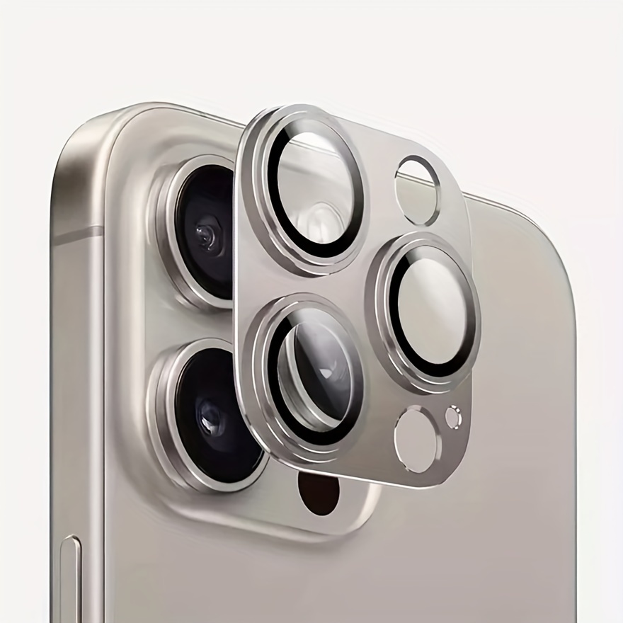 Metal Camera Lens Protector Iphone 15/14/13/12/11 - Temu Australia