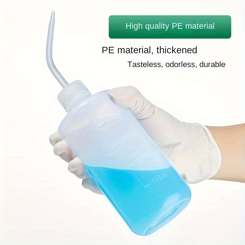 Plastic Washing Bottle Meaty Curved Spout Kettle Graduated - Temu
