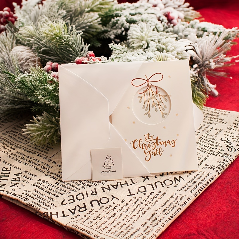 Christmas Party Supplies Greeting Cards Happy Christmas - Temu United ...