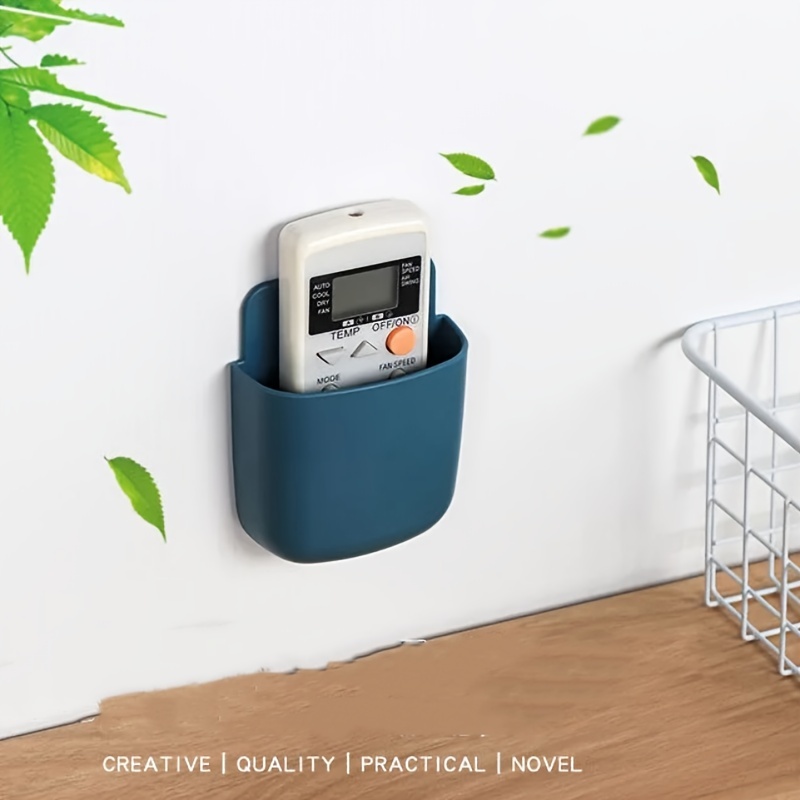 Wall Mounted Remote Control Holder Organize Media Player - Temu