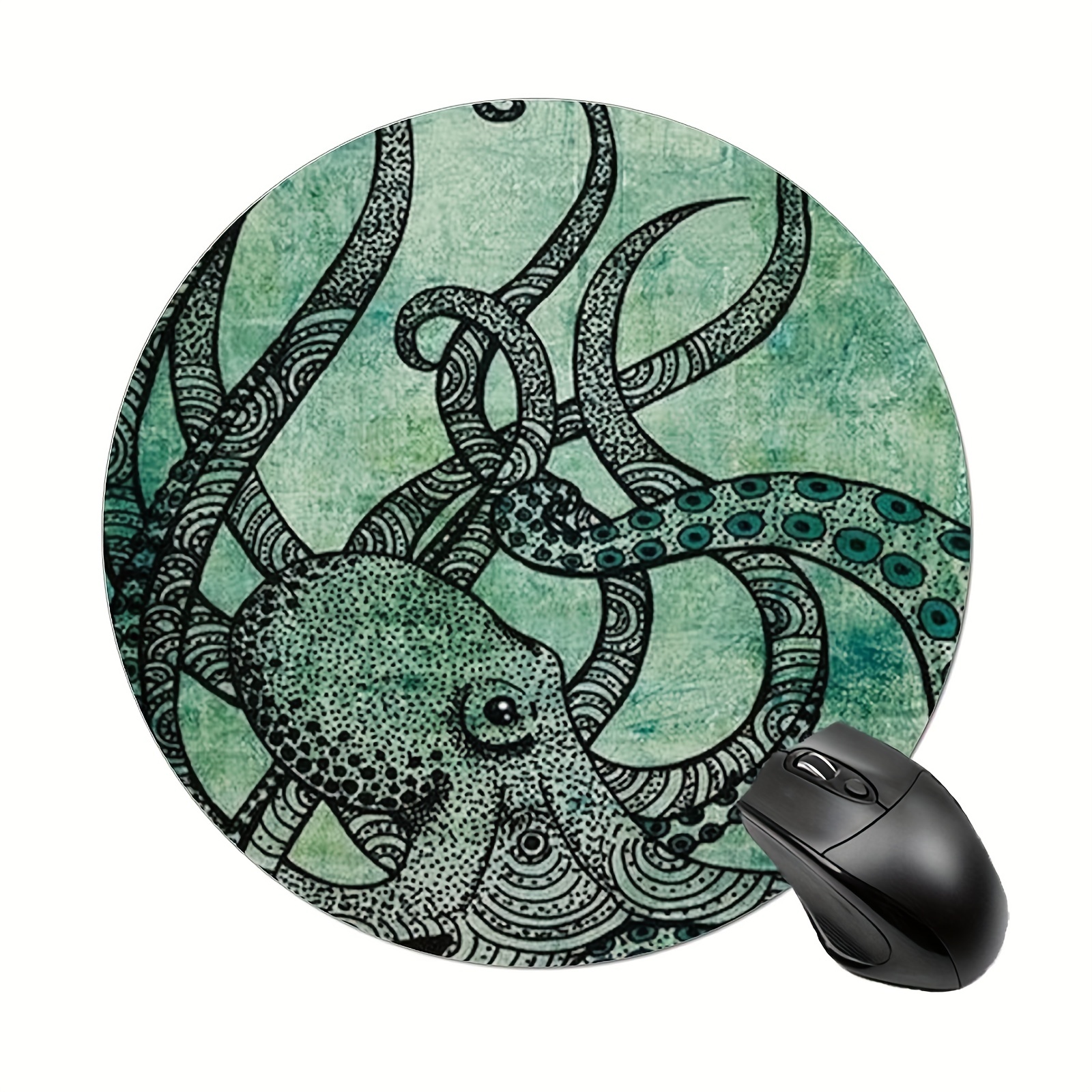 Pattern Round Mouse Mat Cute Mouse Pad Design Non - Temu Netherlands