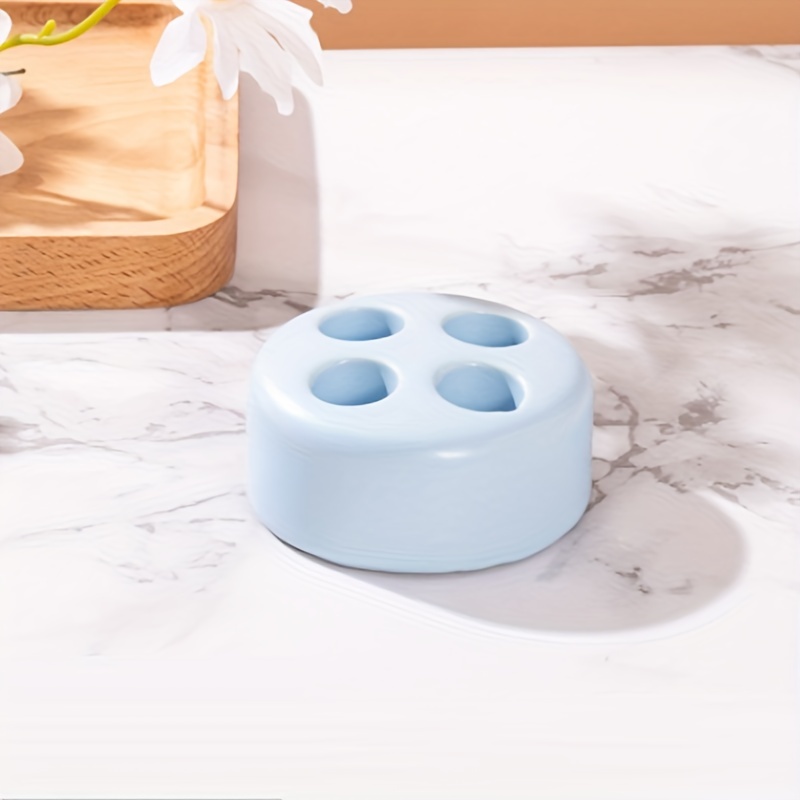 1pc Ceramic Toothbrush Holder Plain Toothbrush Base - Temu United Kingdom