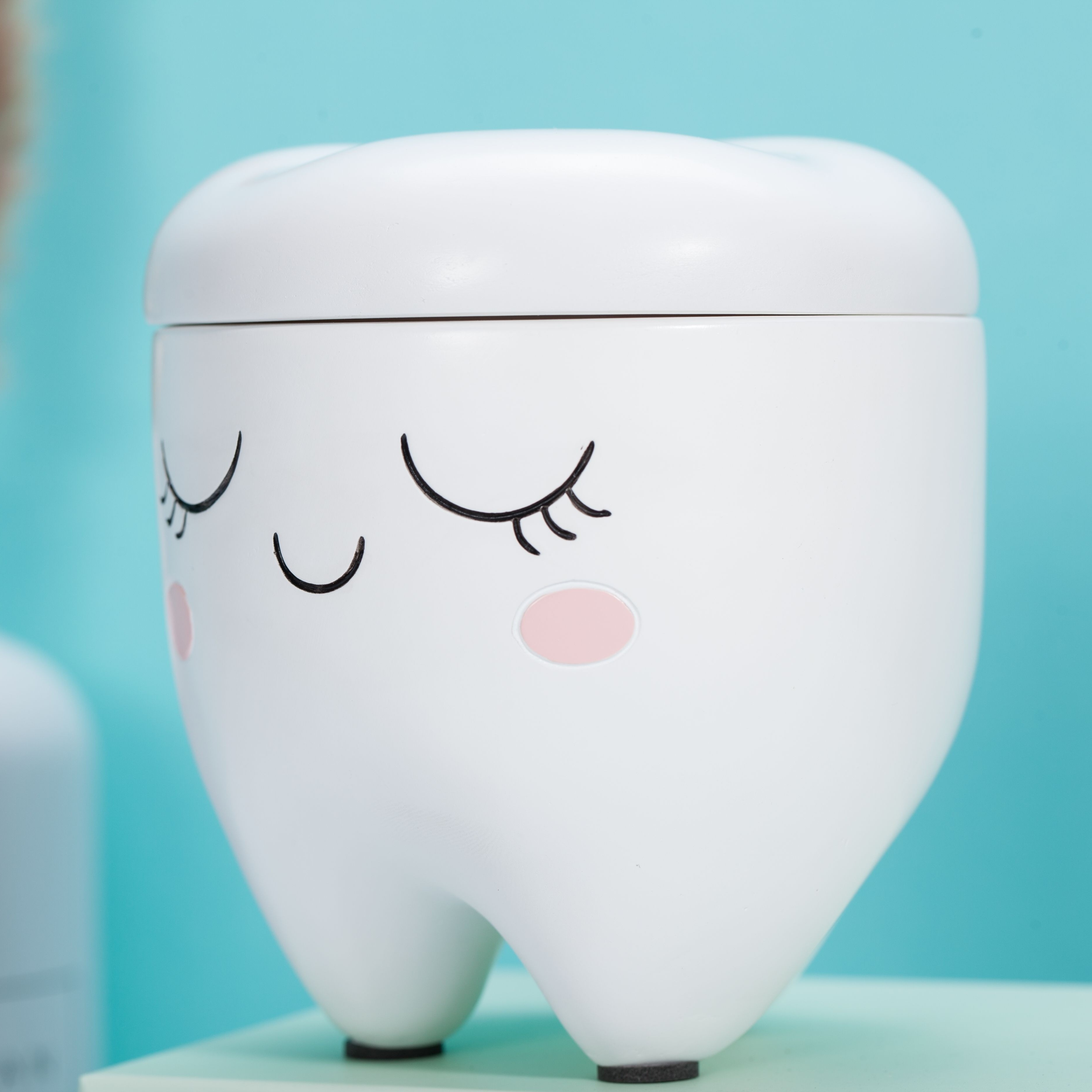 可愛い女の子の模様の乳歯箱、歯の記念箱、歯の胎毛収集箱、歯の収納箱 Temu Japan