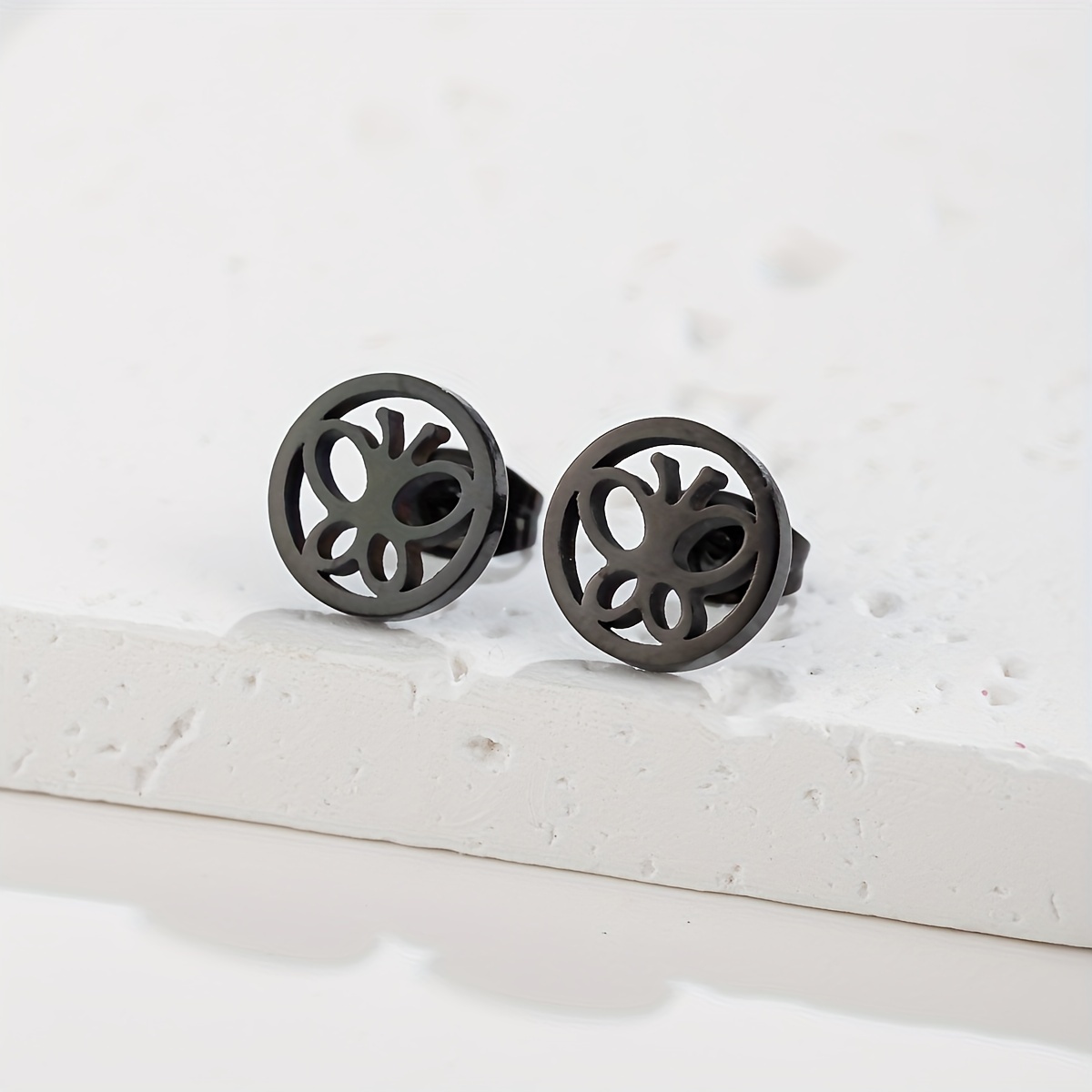 Simple Animal Butterfly Stud Earrings For Men - Temu United Kingdom