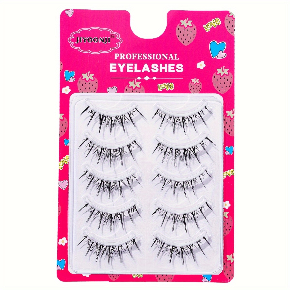 False Eyelashes Fishtail Crisscross Style Transparent Stem - Temu Canada