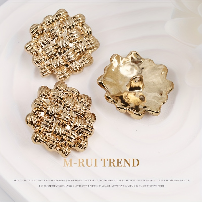 Square Braided Button Exquisite Elegant Decorative Buttons - Temu Canada