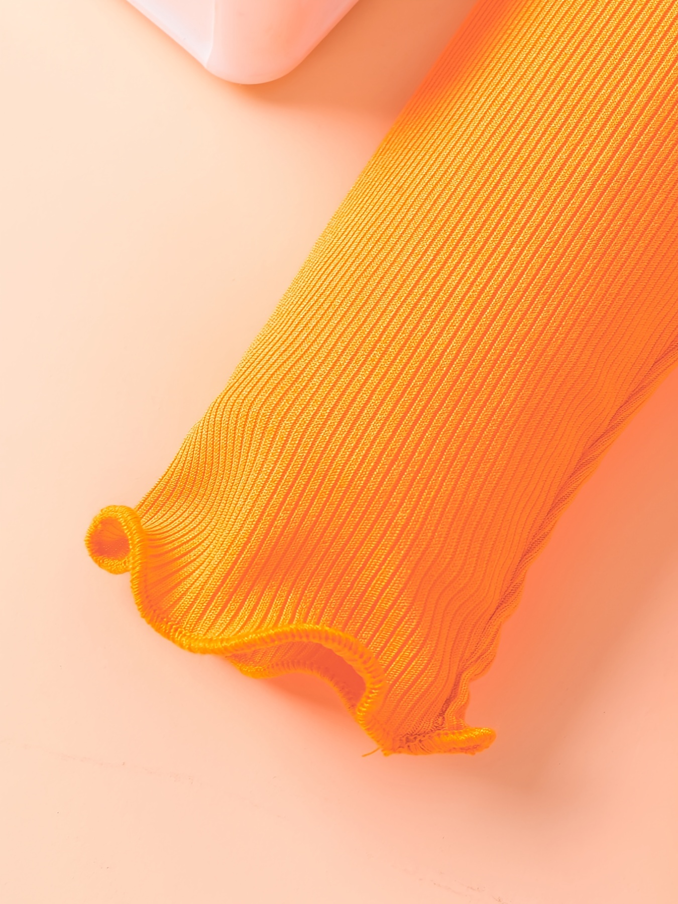 Girls' Lettuce Trim Ribbed Long Sleeve T Shirt Comfy Casual - Temu ...