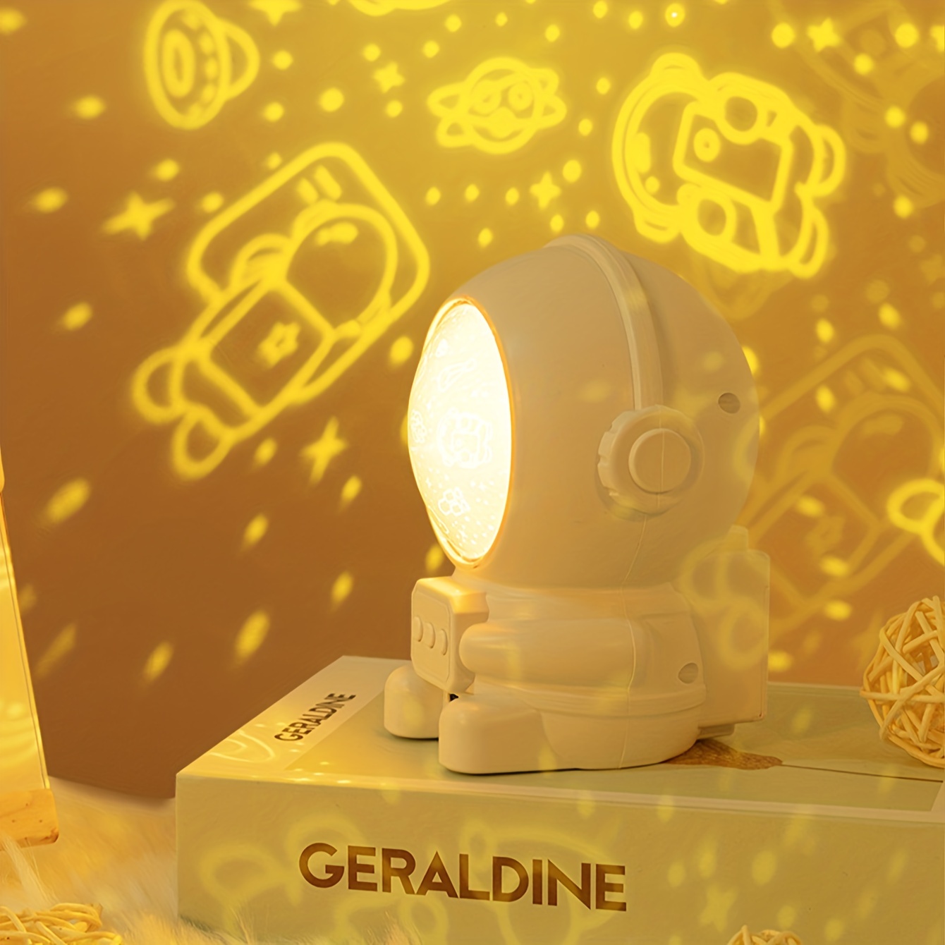 Bedroom Astronaut Creative Starry Night Light Projector - Temu Australia
