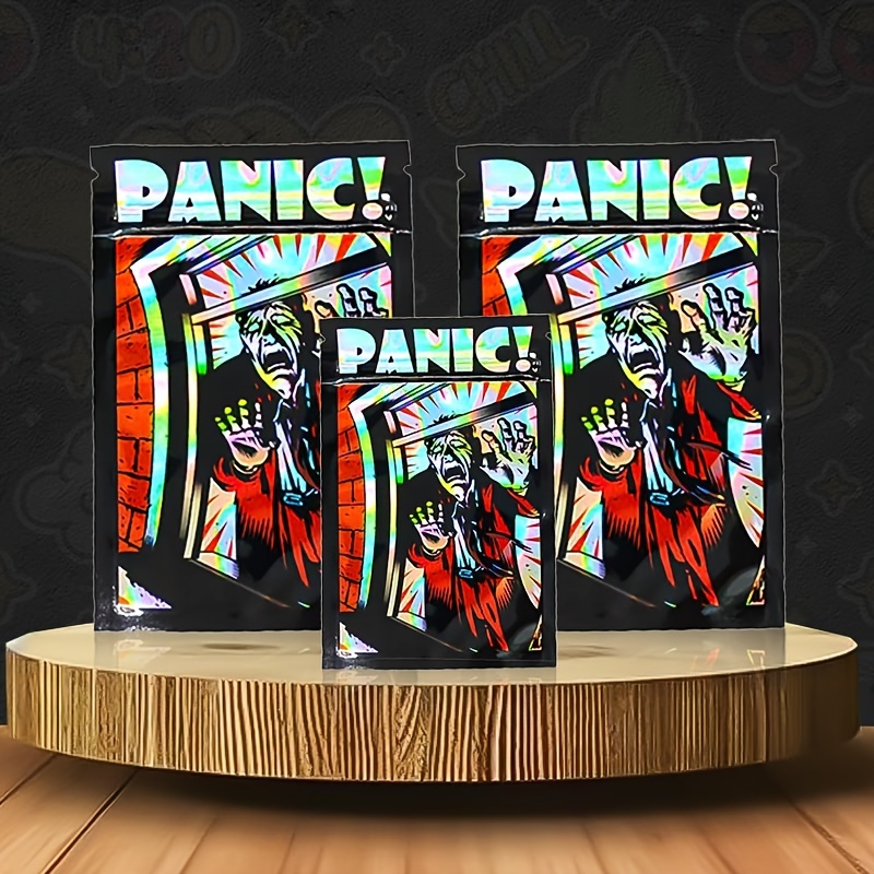 3d Mylar Bag Zipper Bags Design Bags Resealable Bag Plastic - Temu ...