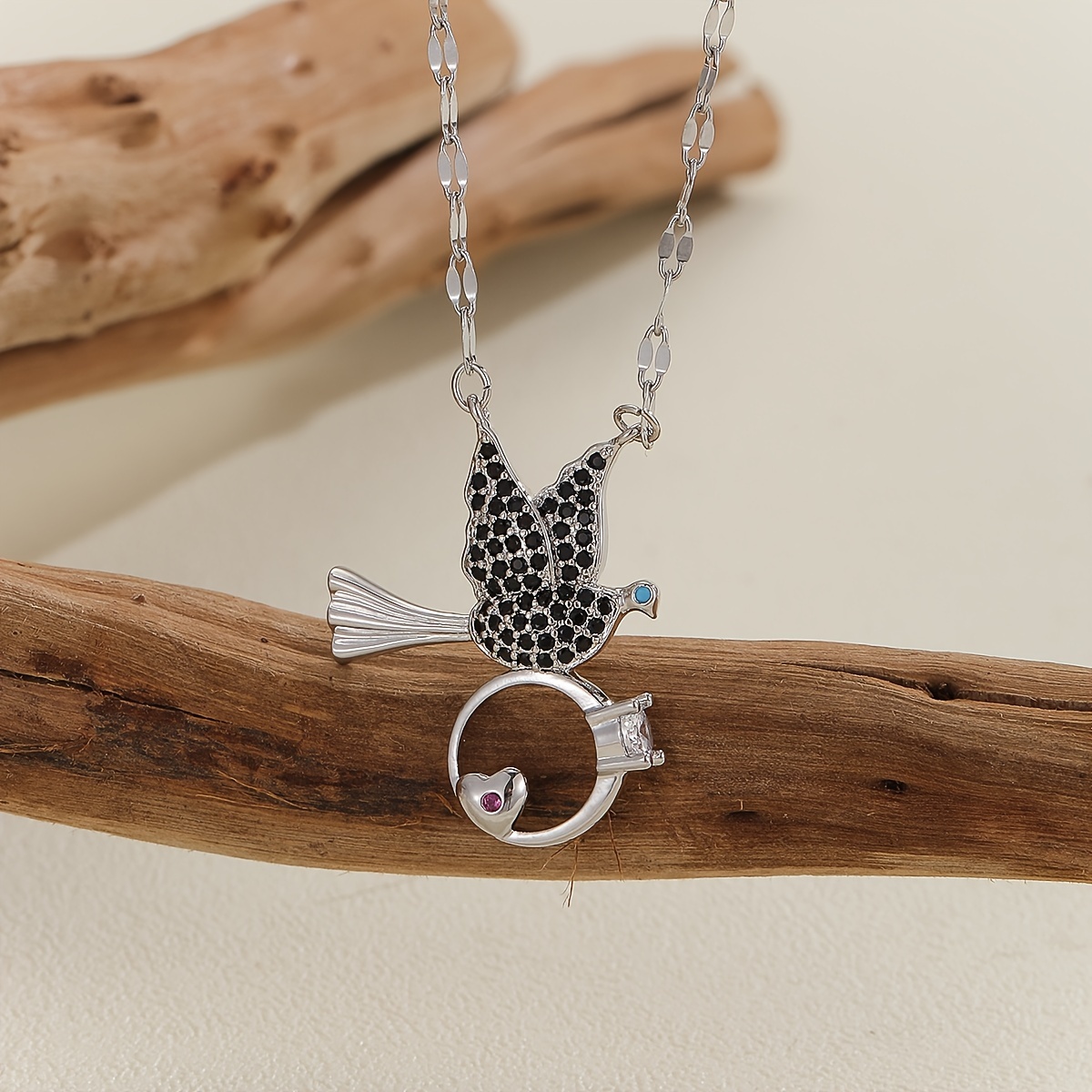 Valentine's Day Couple Love Heart Necklace Lover Girlfriend - Temu ...