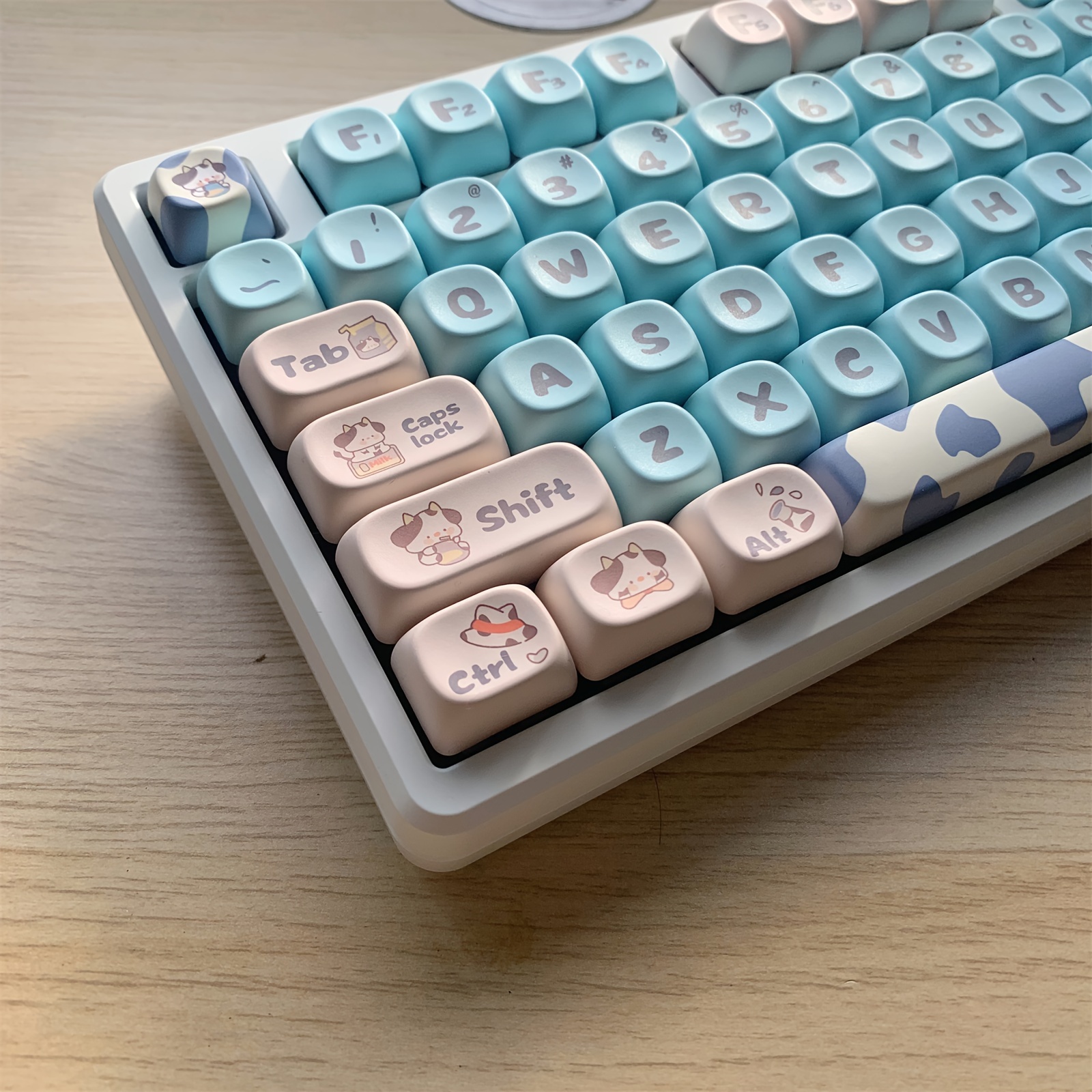 136 Keys Pbt Keycaps Profile Similar Moa Dye Sub Keycap - Temu